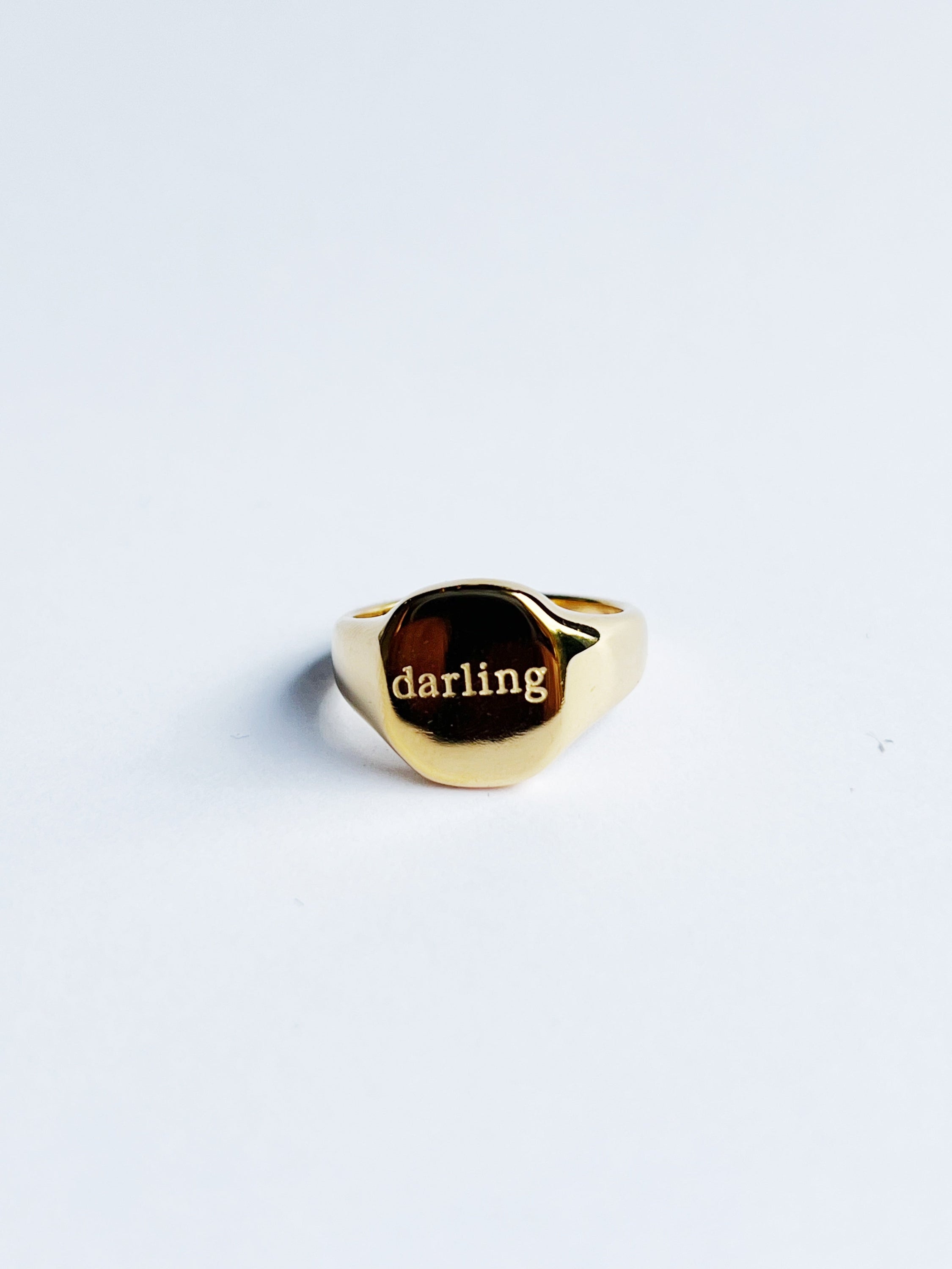 Darling Signet Ring – Hello Sweetheart